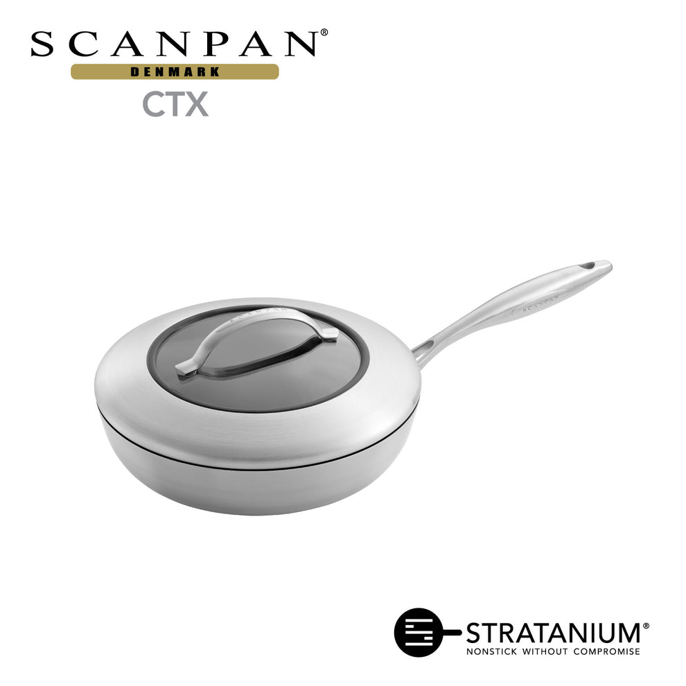スキャンパン CTXシリーズ ソテーパン 26cm, 28cm（蓋付） [IH対応] – SCANPAN Japan Official Store